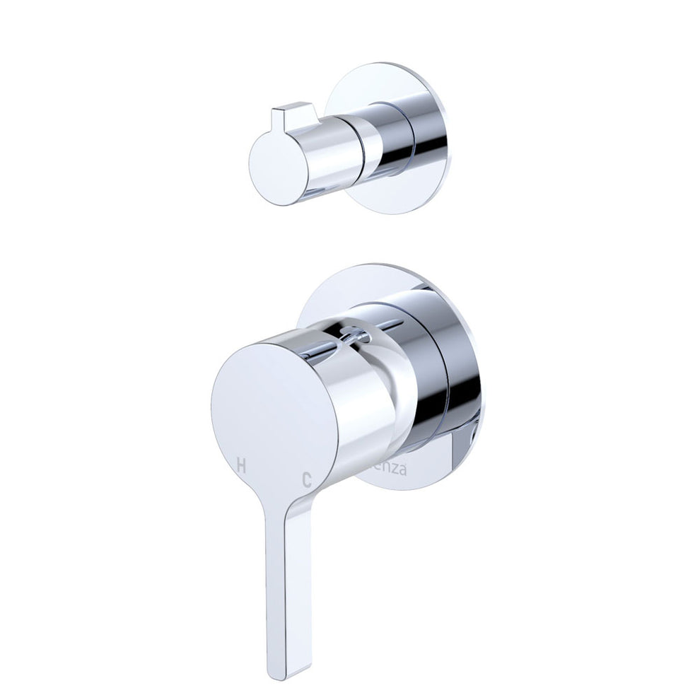 Sansa Wall Diverter Mixer - Round Plate – Imperial Ceramics